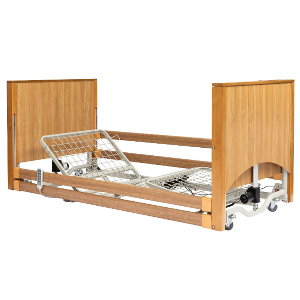 Primacare Luna Floor Profiling Bed - Oak - Active - EACH | Shop ...