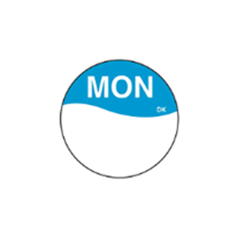Rotation Labels - Monday - Roll | Shop | Countrywide Healthcare