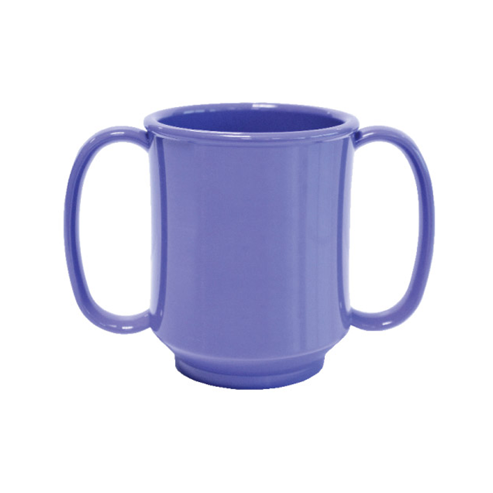 Two Handle Melamine Mug - Blue | Shop | Countrywide Healthcare