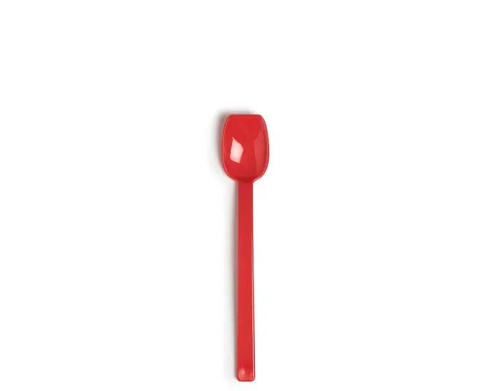 Flat Edge Polycarbonate Spoon (Narrow) RED - EACH | Shop | Countrywide ...