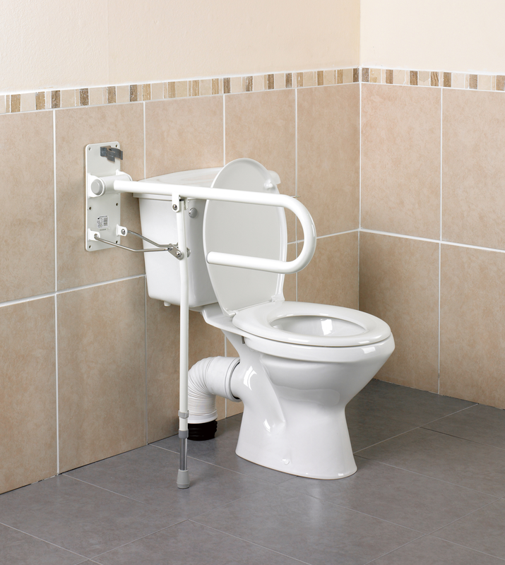 White Contract Hinged Arm Support - Height Adjustable | Shop ...