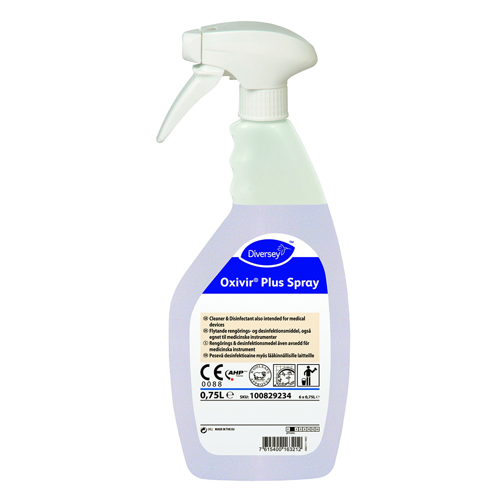 Di Oxivir Plus Spray 750ml - Case of 6 (2 Trigger Sprays) | Shop ...