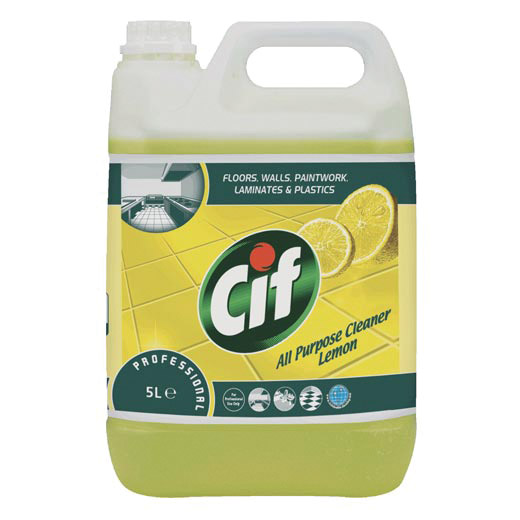 Cif Prof.APC Lemon 5Ltr - Case 2 | Shop | Countrywide Healthcare