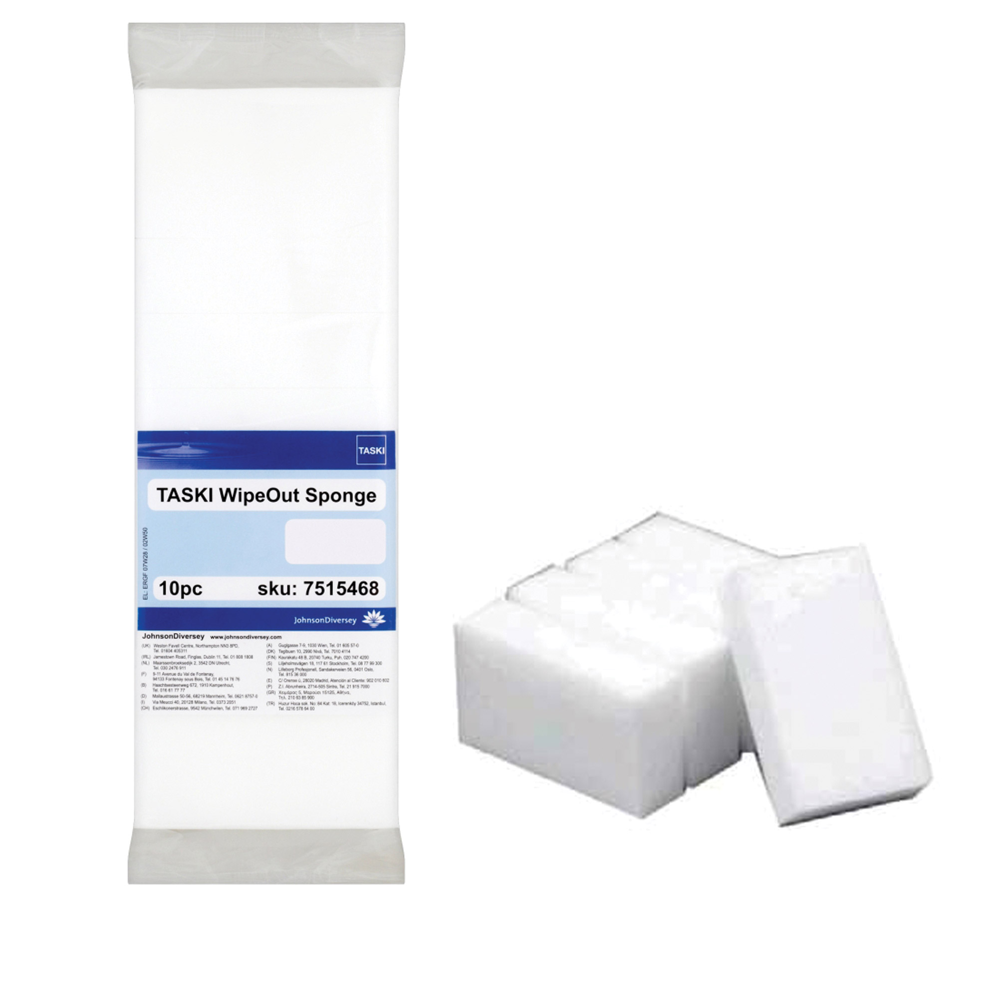 TASKI WipeOut Sponge - 10 Pack | Shop | Countrywide Healthcare