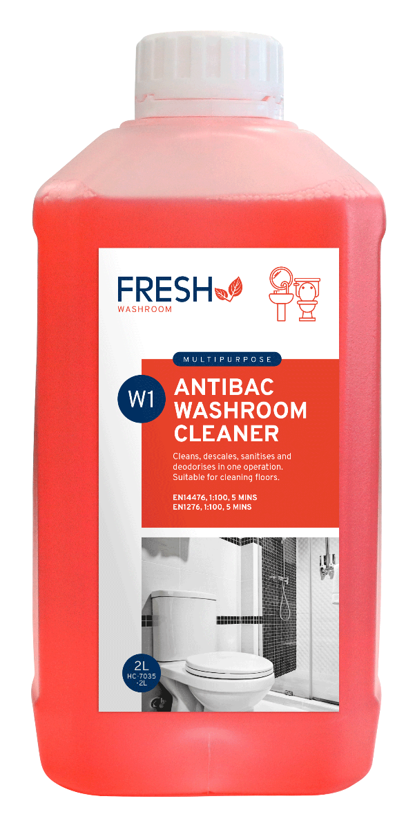 W1 Fresh Super Concentrated Antibac Multipurpose Washroom Cleaner ...