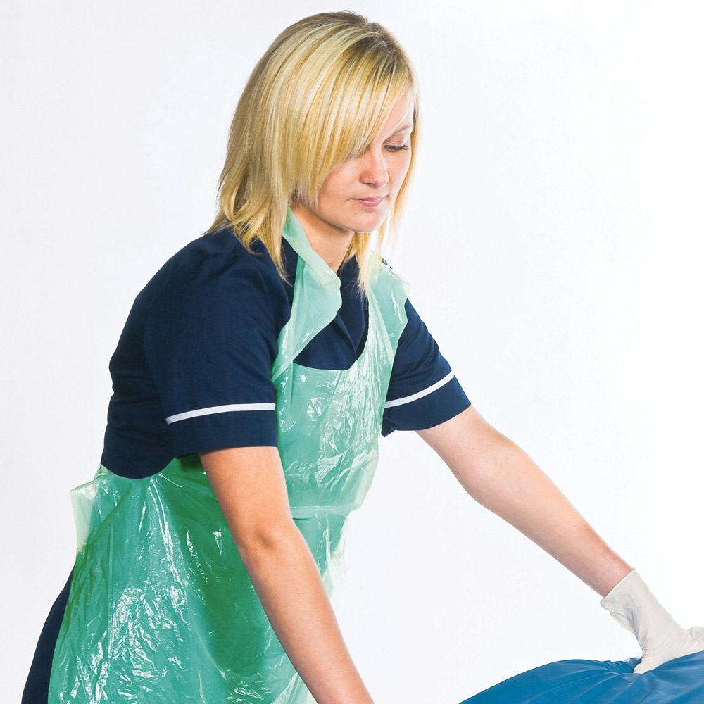 Apron Polythene Green - Roll 200 - Case 5 | Shop | Countrywide Healthcare