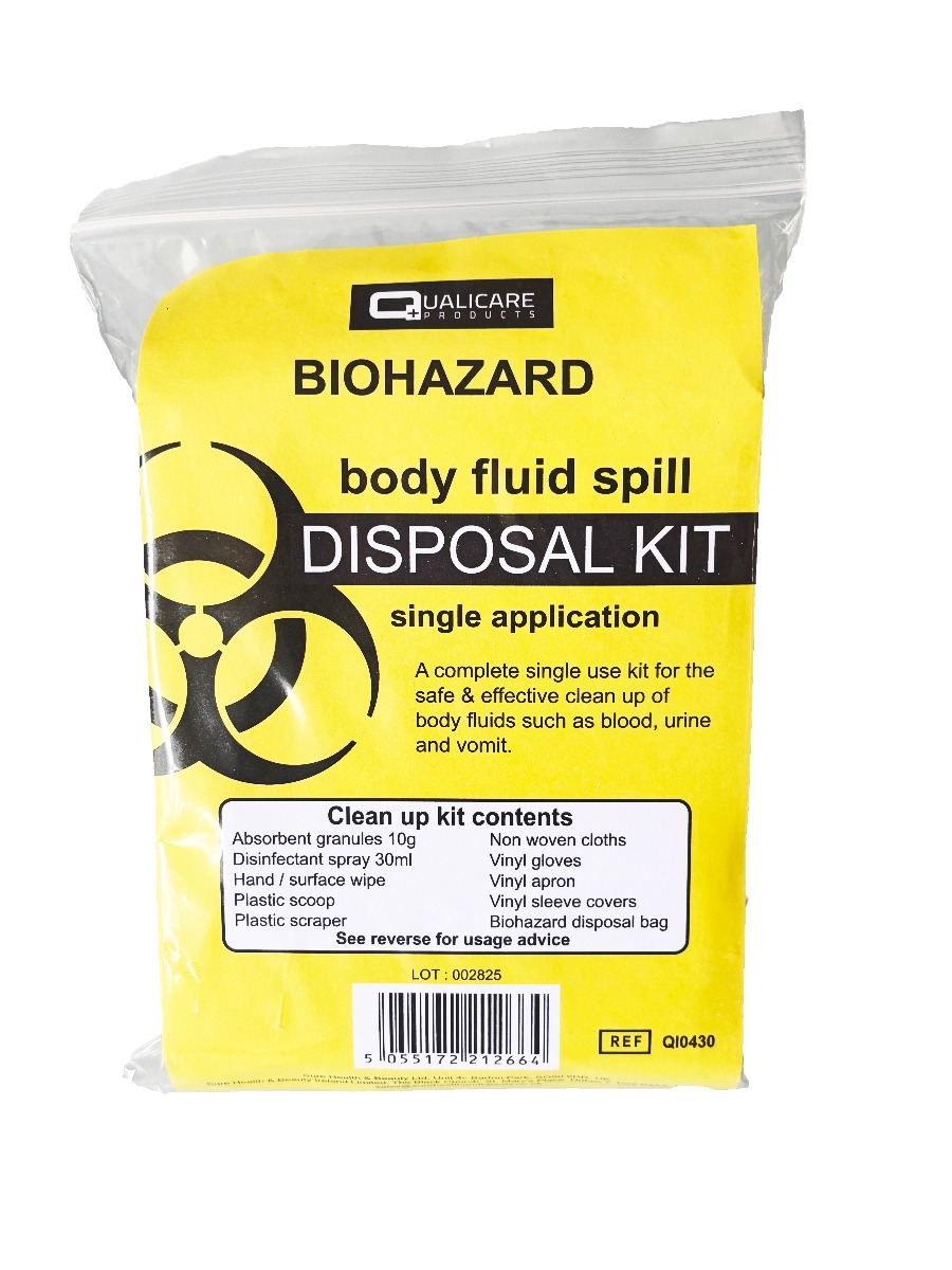 Body Fluid Disposal Kit | Shop | Countrywide Healthcare