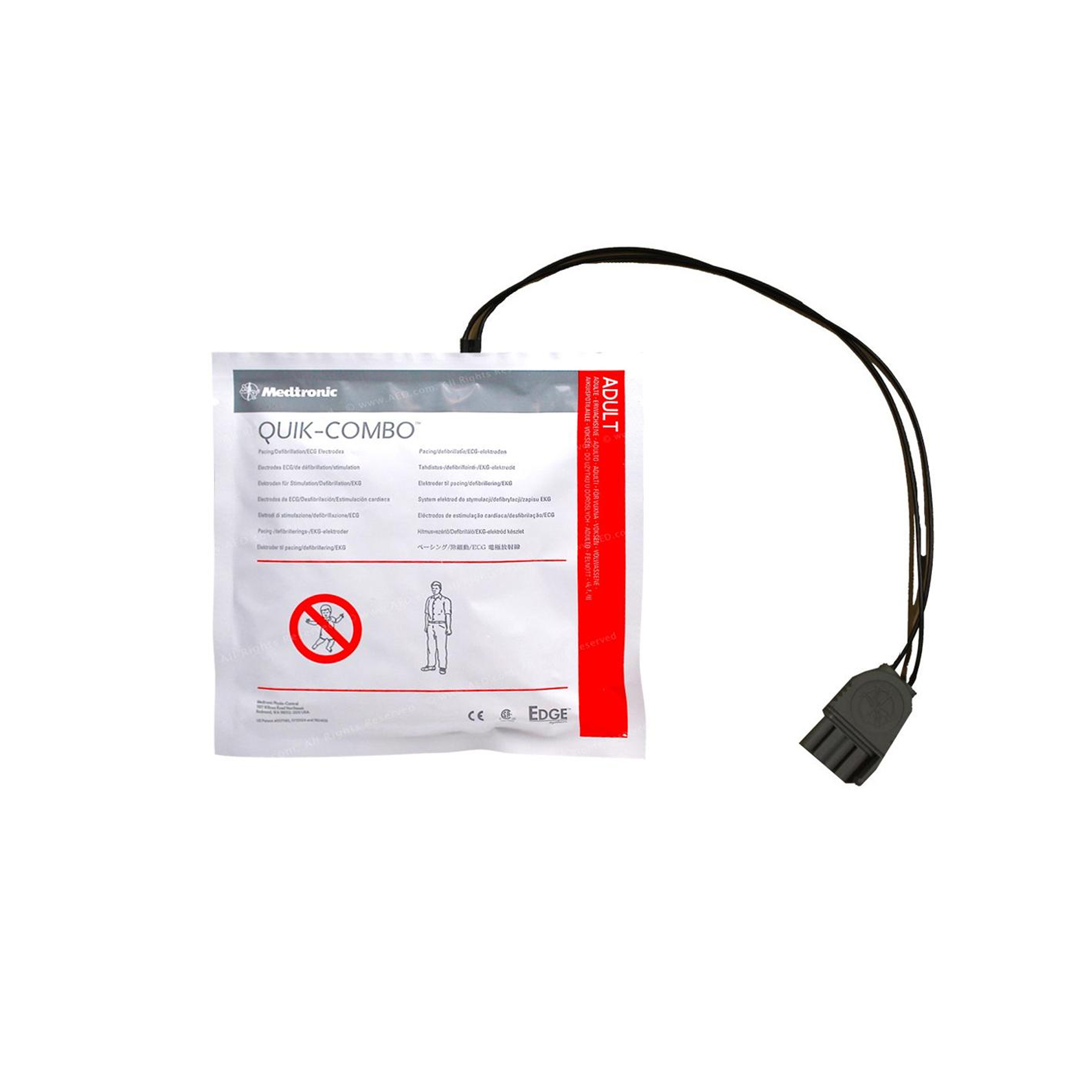 Quick Combo Lifepak Defib Pads - Suitable For Lifepak 500/1000 | Shop ...