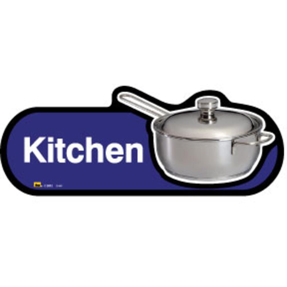 Kitchen Door Sign Blue | Shop | Countrywide Healthcare