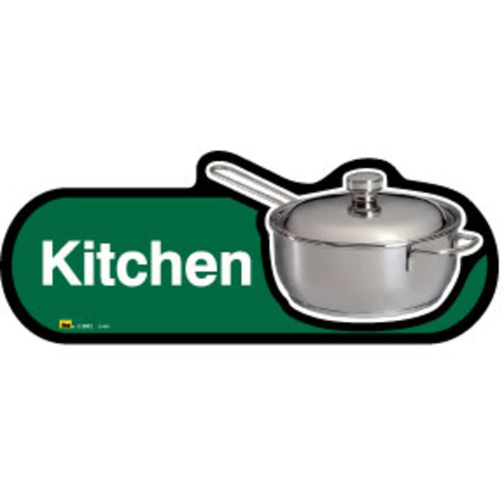 Kitchen Door Sign green | Shop | Countrywide Healthcare
