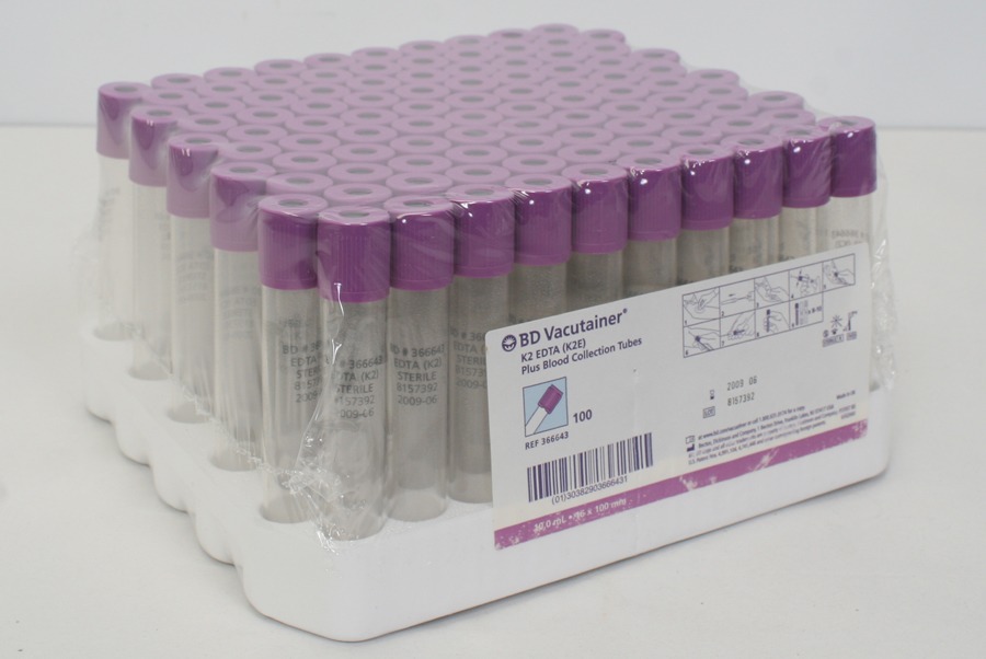 Vacutainer Tube EDTA (K2E) 4ml Lilac - Box of 100 | Shop | Countrywide ...
