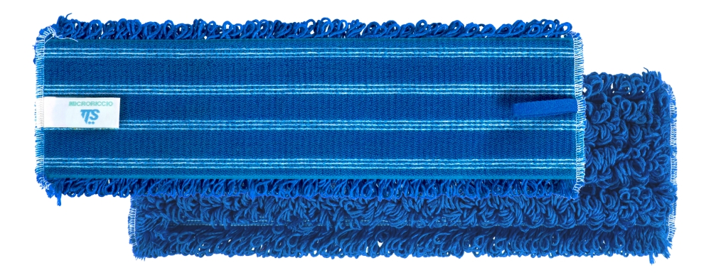 MICRORICCIO Velcro Flat Mop Head- Blue - 40cm | Shop | Countrywide ...